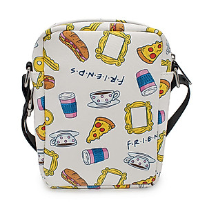 Buckle Down Friends Bag, Crossbody, Television Show Icons, Vegan Leather