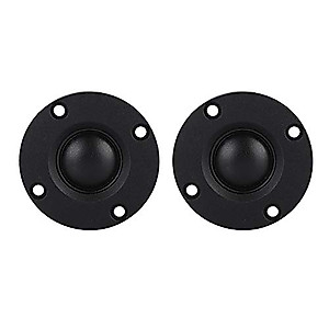 2Pcs Tweeter Treble Speaker HiFi Speaker 30W 6¦¸ Silk Film Dome Tweeter Full Range Audio Speaker