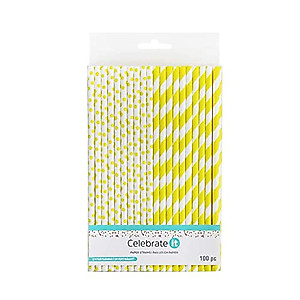 MICHAELS Printed Paper Straws by Celebrate It™ Entertaining