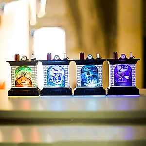 CCOOfhhc Halloween Pumpkin Light, Party Lights Lamp Door Room LED Lantern Home Props Halloween Decorations for Indoor Outdoor