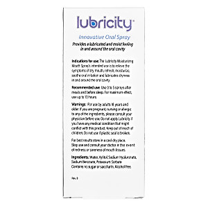 Lubricity Dry Mouth Oral Spray - 2 Piece Dry Mouth Products for Efficient Relief, Travel-Size Dry Mouth Spray, Mouth Moisturizer for Dry Mouth, Dry Mouth Remedies - 2oz Each with Ilios Travel Cup