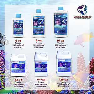 DrTim’s Aquatics Eco-Balance for Saltwater Aquariums – Multi-Strained, Supportive Probiotic Bacteria to Maintain a Balanced Fish Tank Environment-4 oz.