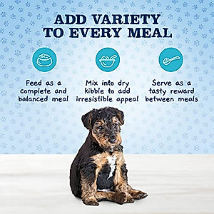 Blue Buffalo Baby BLUE Healthy Growth Formula Natural Puppy Wet Dog Food, Chicken and Vegetable Recipe 12.5-oz Cans (Pack of 12)