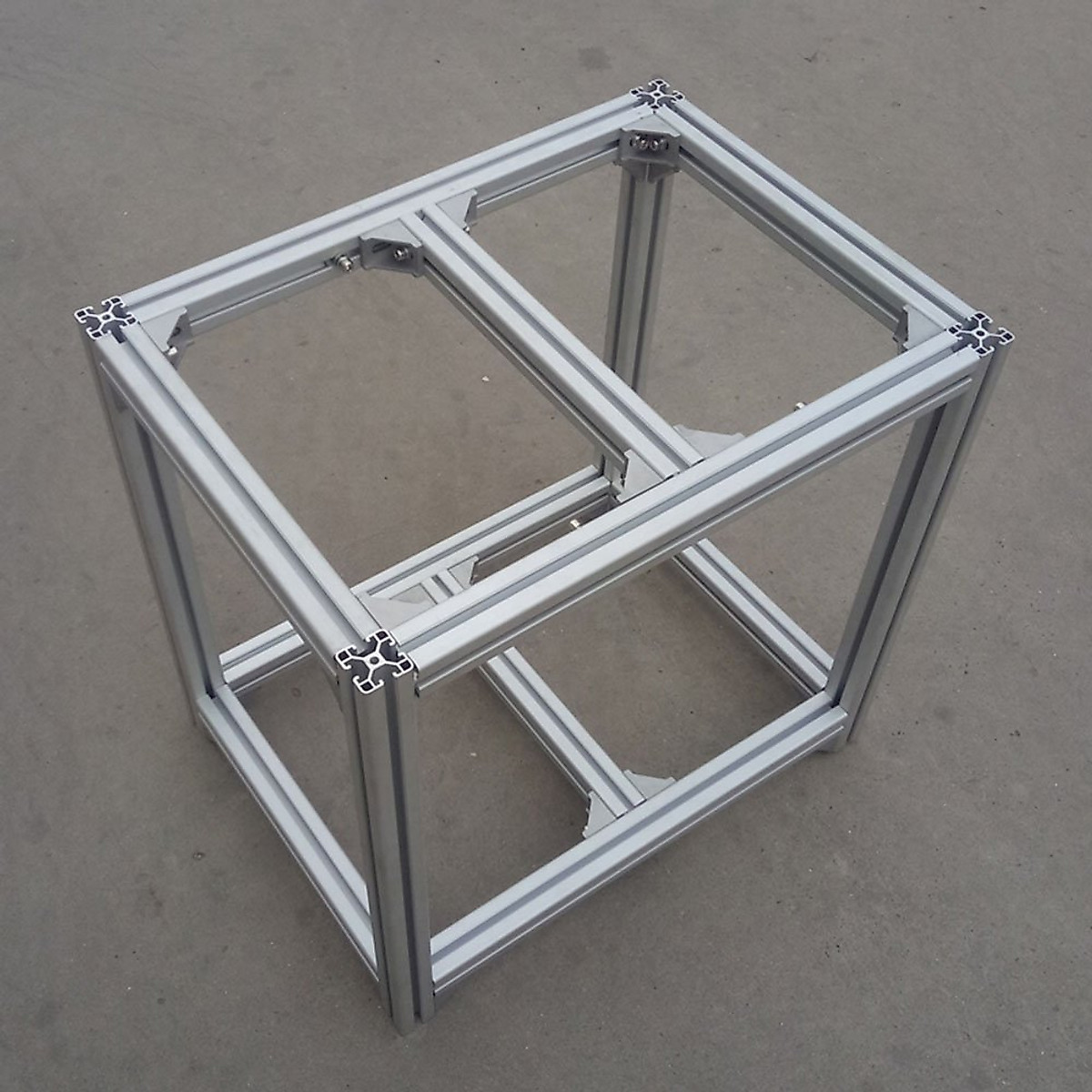 PZRT 2020 Series Aluminum Profile Connector Set, 20pcs Corner Bracket,40pcs T-Slot Nuts, 40pcs M5x8 mm Hex Socket Cap Screw Bolt for 6mm Slot Aluminum Profile Accessories