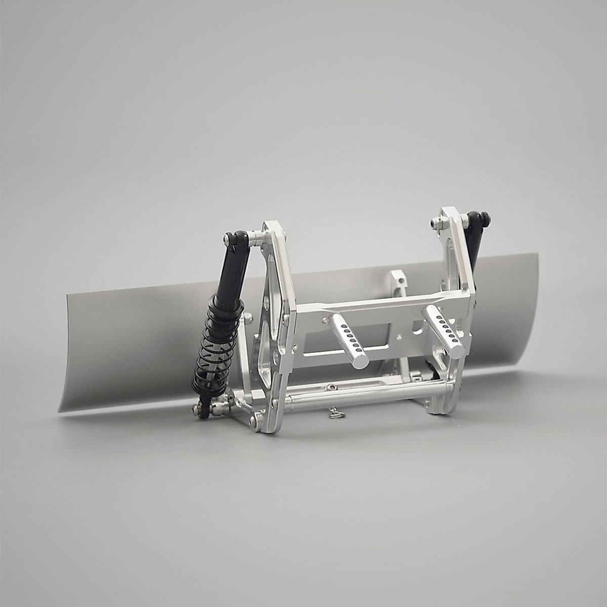 RXZIXYL RC Car Blade Snow Plow Metal Snow Shovel for 1/10 RC Crawler TRX4 TRX6 Axial SCX10 90046 03007 RGT 86100