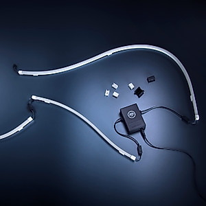 Razer Chroma Light Strip Expansion Kit: Chroma RGB - Premium Light Diffusing Case - Universal Compatibility with Any ARGB Device