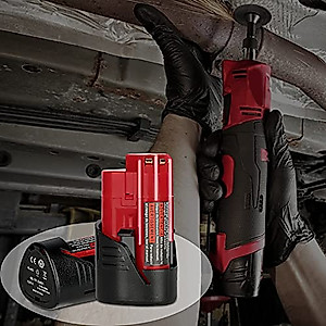 JYJZPB 2 Pack 3000mAh 12V Lithium Battery Replace for Milwaukee 12V Battery, Compatible for Milwaukee M12 Battery 12 Volt Cordless Tools 48-11-2401 48-11-2412 48-11-2411 48-11-2420 48-11-2440