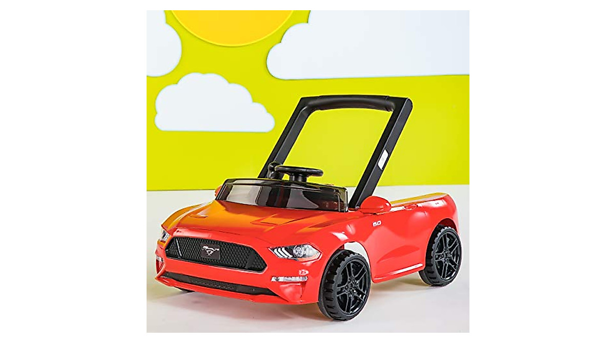 Bright Starts Ford Mustang 4-in-1 Walker for Toddlers and Infants