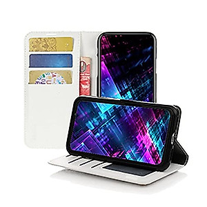 Fairy Art Crystal Wallet Case Compatible with Samsung Galaxy Z Fold 5 - Sled Christmas Tree - Red - 3D Handmade Sparkly Glitter Bling Leather Cover with Screen Protector & Neck Strip Lanyard