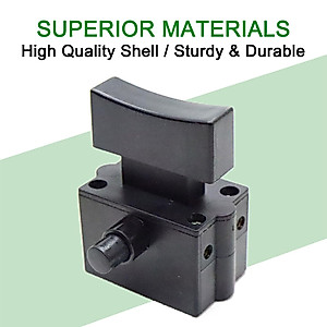 Fielect Electric Hammer Trigger Switch for Bosch NO.14 180 Electric Hammer Drill Tool Power Speed Control Push Button Switch