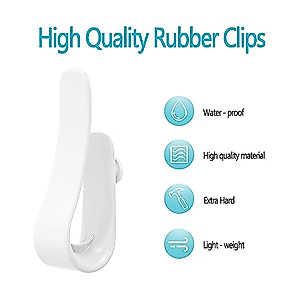 2PCS Hook Accessories for Bogg Bags, Upgrade Rubber Insert Hooks Beach Cup Holder Bag Hooks Phone Holder, Charm Accessories for Bogg Bags