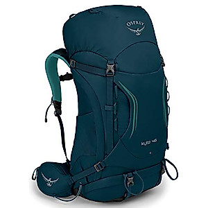 Osprey Kyte 46 Women's Backpacking Backpack, Ice Lake Green, X-Small/Small