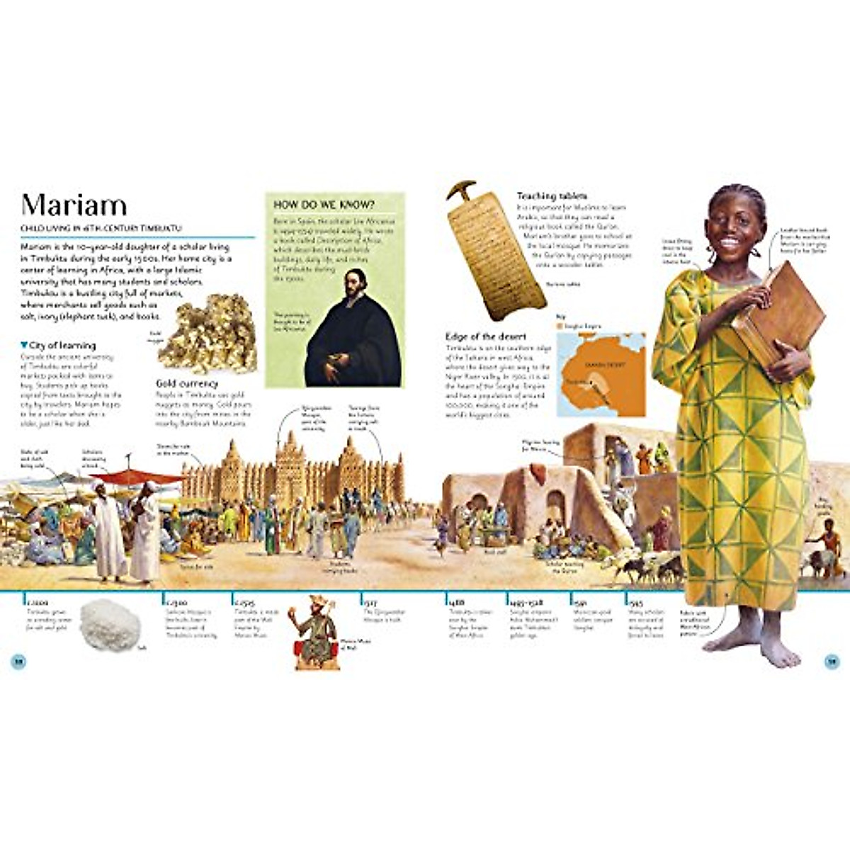 A Child Through Time: The Book of Children's History (DK Panorama)