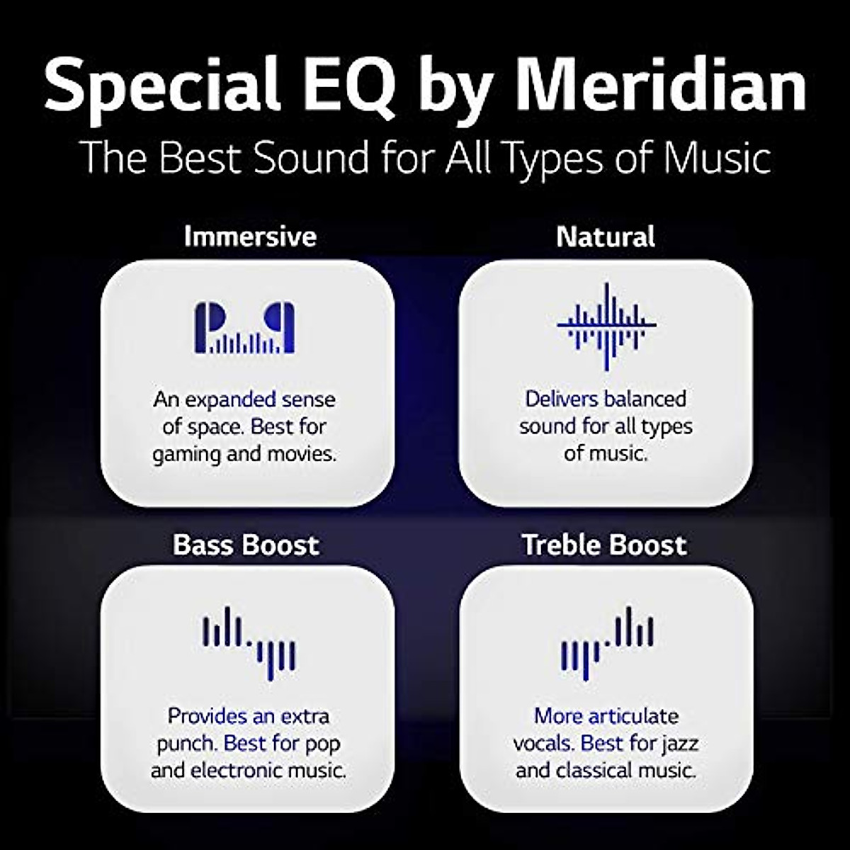 LG Tone Free HBS-FN4 - True Wireless Bluetooth Earbuds with Hi-Fi Sound Solution by Meridian Audio, Dual Microphones in Each Earbud, and IPX4 Water Resistance - Black (Renewed)