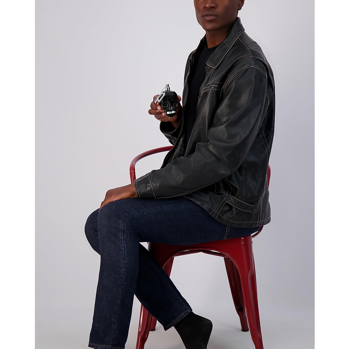 Police To Be Bad Guy Fragrance For Men - Amber Fougere Scent - Sparkling Top Notes Of Blood Orange - Smooth Green Apple Sorbet Middle - Finishing With Vanilla And Tonka Bean - 4.2 Oz EDT Spray