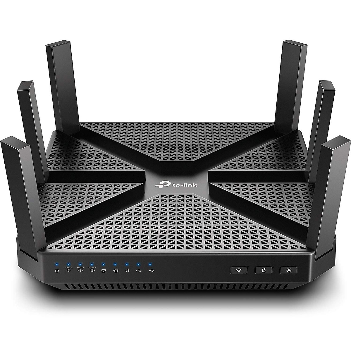 TP-Link AC4000 Smart WiFi Router - Tri Band Router , MU-MIMO, VPN Server, Antivirus/Parental Control, 1.8GHz CPU, Gigabit, Beamforming, Link Aggregation, Rangeboost, Works with Alexa(Archer A20),Black