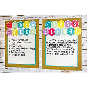 Teacher Created Resources Shabby Chic Circle Letters (77171), 3.5 Inches