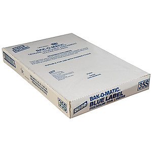 Dixie-35S Grease-Proof Silicone Coated Non-Stick Pan Liner by GP PRO, 35 Lb (1,000 Count), 8 Uses-White