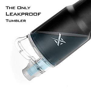 Extremus Temps Coffee Travel Mug Stainless Steel Vacuum Insulated Coffee Tumbler, Upgraded 100% Leakproof Water Bottle Lid And Easy-to-sip Coffee Lid, Coffee Travel Tumbler (30 oz, Stainless, 2 Lids)