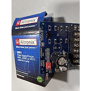 ALTRONIX SMP3 6 12 OR 24VDC @ 2.5 AMP, PC Board, Switching Power Supply Charger