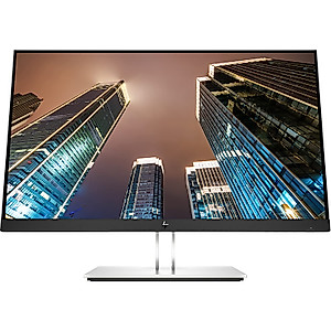 HP EliteDisplay E24 G4 24 Inch IPS LED Backlit Monitor 2-Pack Bundle with FHD 1920 x 1080, Blue Light Filter, HDMI, VGA, DisplayPort