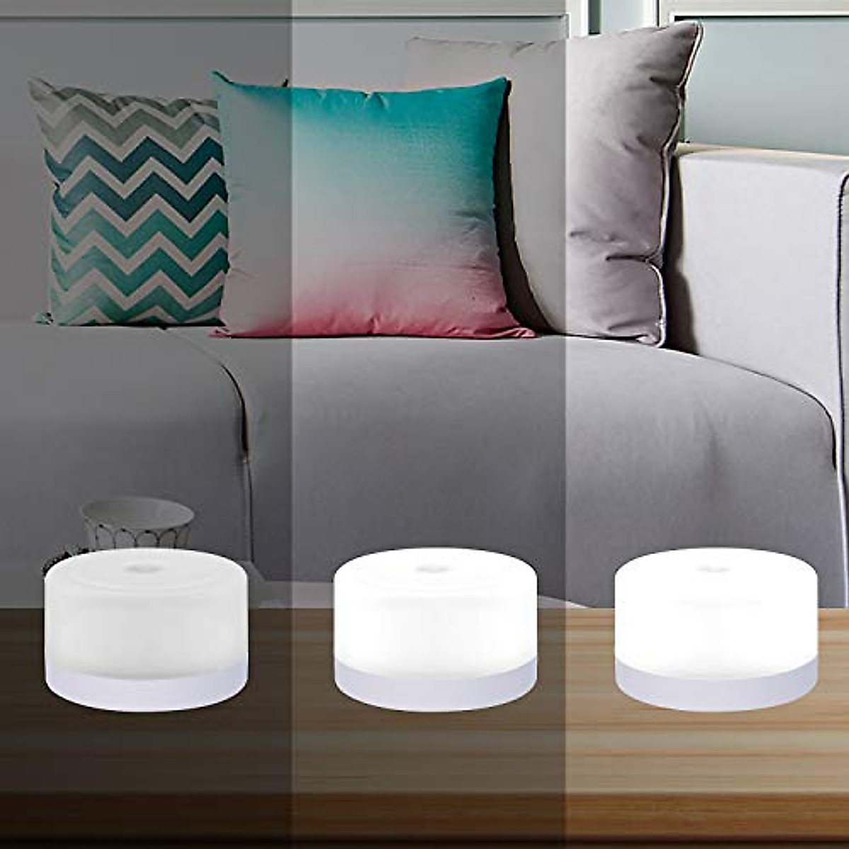 S SELDORAUK Baby Night Light Nursery Night Light for Kids - USB Rechargeable Bedside Lamp Nightlight Lamp - Touch Control Nursery Lamp for Breastfeeding, Sleeping and Relaxing (Cool Light)