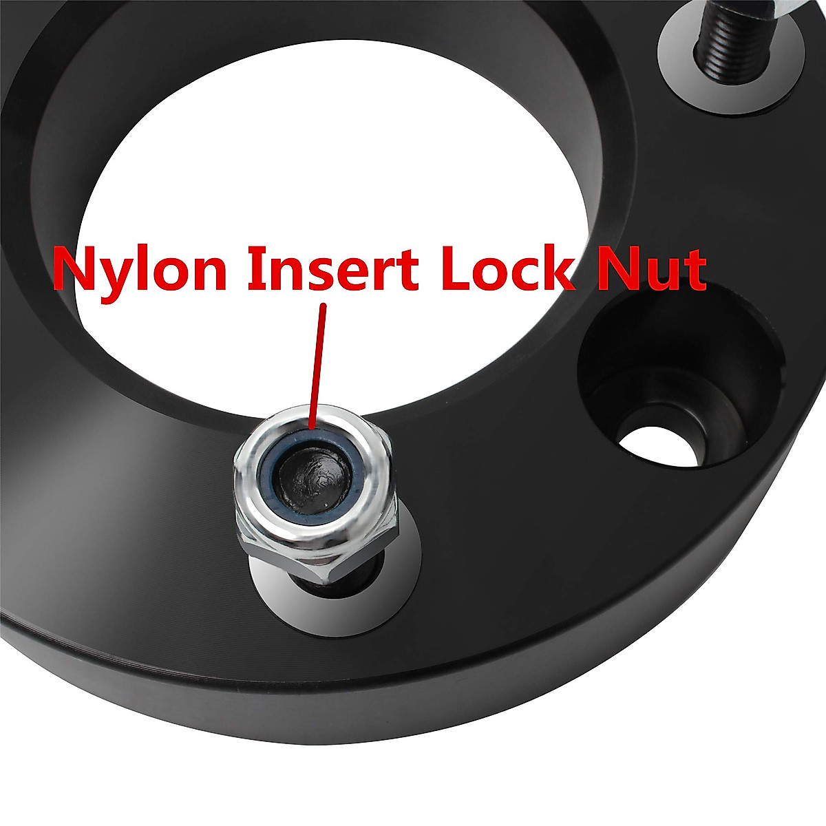 ZY WHEEL Front Leveling Lift Kit Strut Spacers Compatible for 2004-2023 Ford F150 2003-2017 Ford Expedition 2005-2008 Lincoln Mark LT (2'') 2WD 4WD