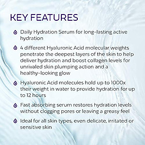 NxN Hyaluronic Acid Face Serum - Hydrate Skin, Boost Collagen, Reduce Lines & Wrinkles - All Skin Types