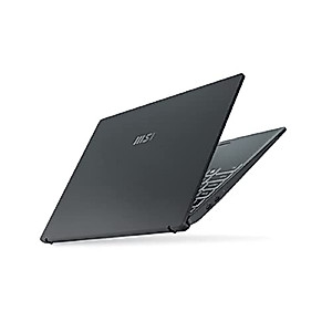 MSI Prestige 14 14" FHD Ultra Thin and Light Professional Laptop: Intel Core i7-1260P GTX 1650 16GB LPDDR4X 512GB NVMe SSD, Thunderbolt 4, MicroSD Card Reader, Win 11 Pro: Carbon Gray A12SC-007