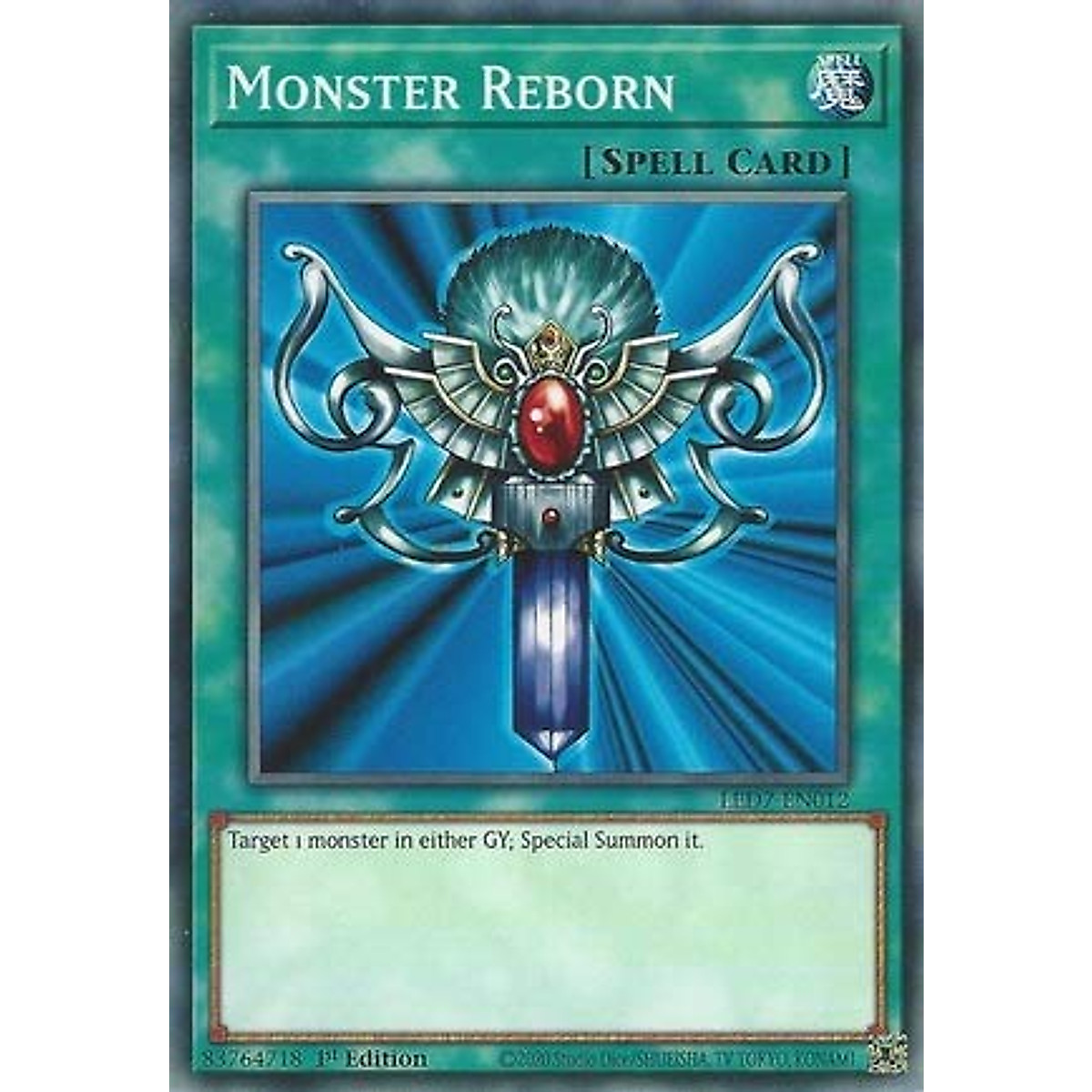 Monster Reborn - LED7-EN012 - Common - 1st Edition