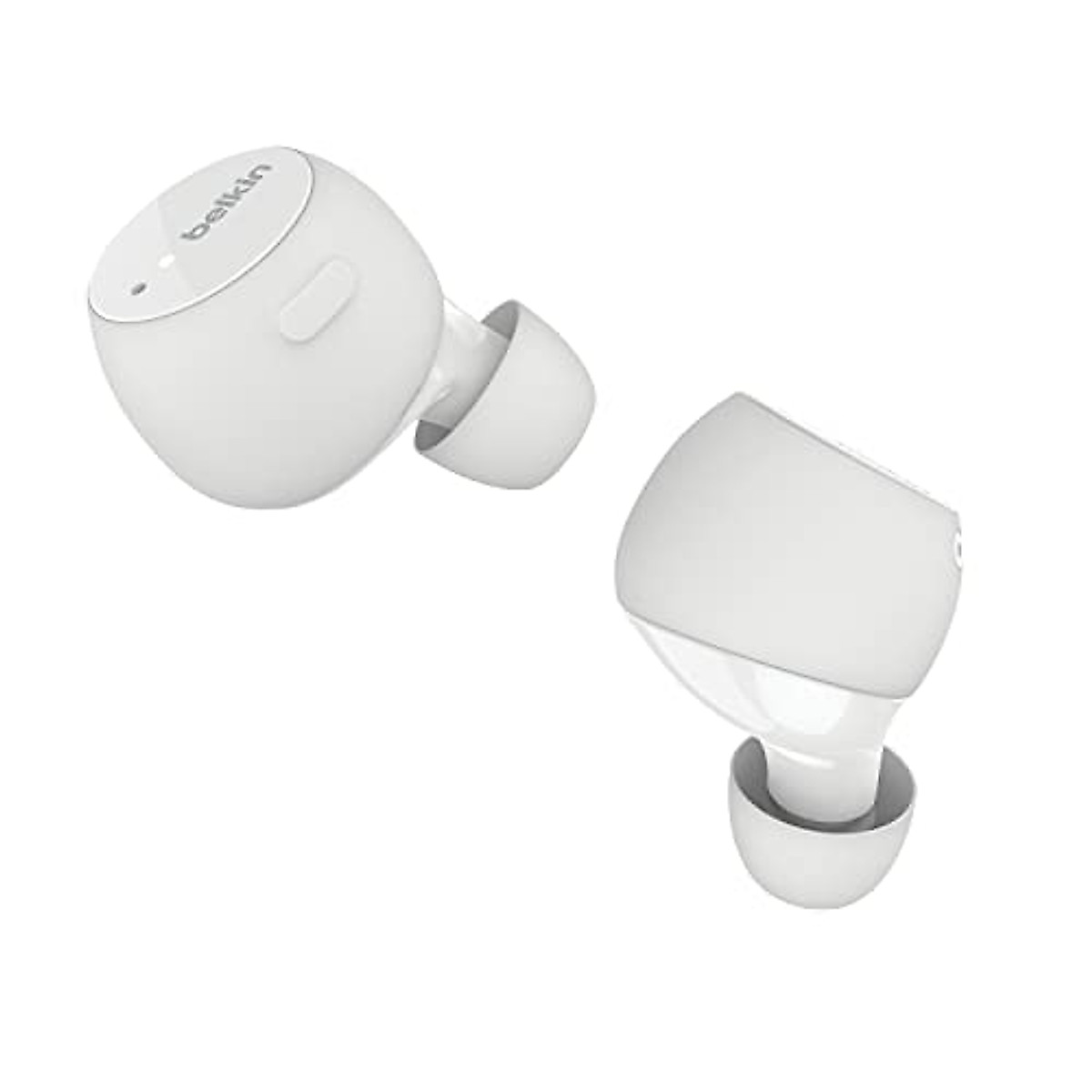 Belkin SOUNDFORM Immerse Noise Cancelling Earbuds, True Wireless Earbuds with Hybrid ANC, Wireless Charging, IPX5 Sweat and Water Resistant, Apple Find My for iPhone, Galaxy, Pixel and More - White