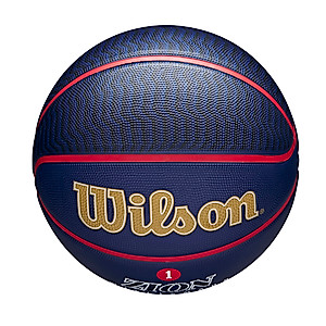 WILSON NBA Player Icon Outdoor Basketball - Zion Williamson, Size 7-29.5"
