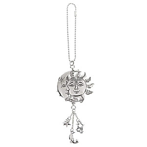 Ganz Sun and Moon Zinc Car Charm New