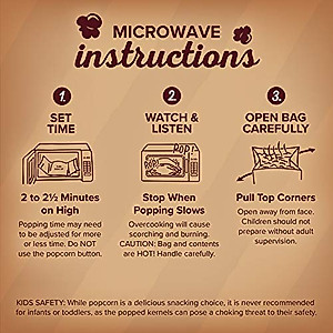 Orville Redenbacher's Naturals Microwave Popcorn, Classic Butter & Sea Salt Light Flavor, 2.69 oz., 3-Count