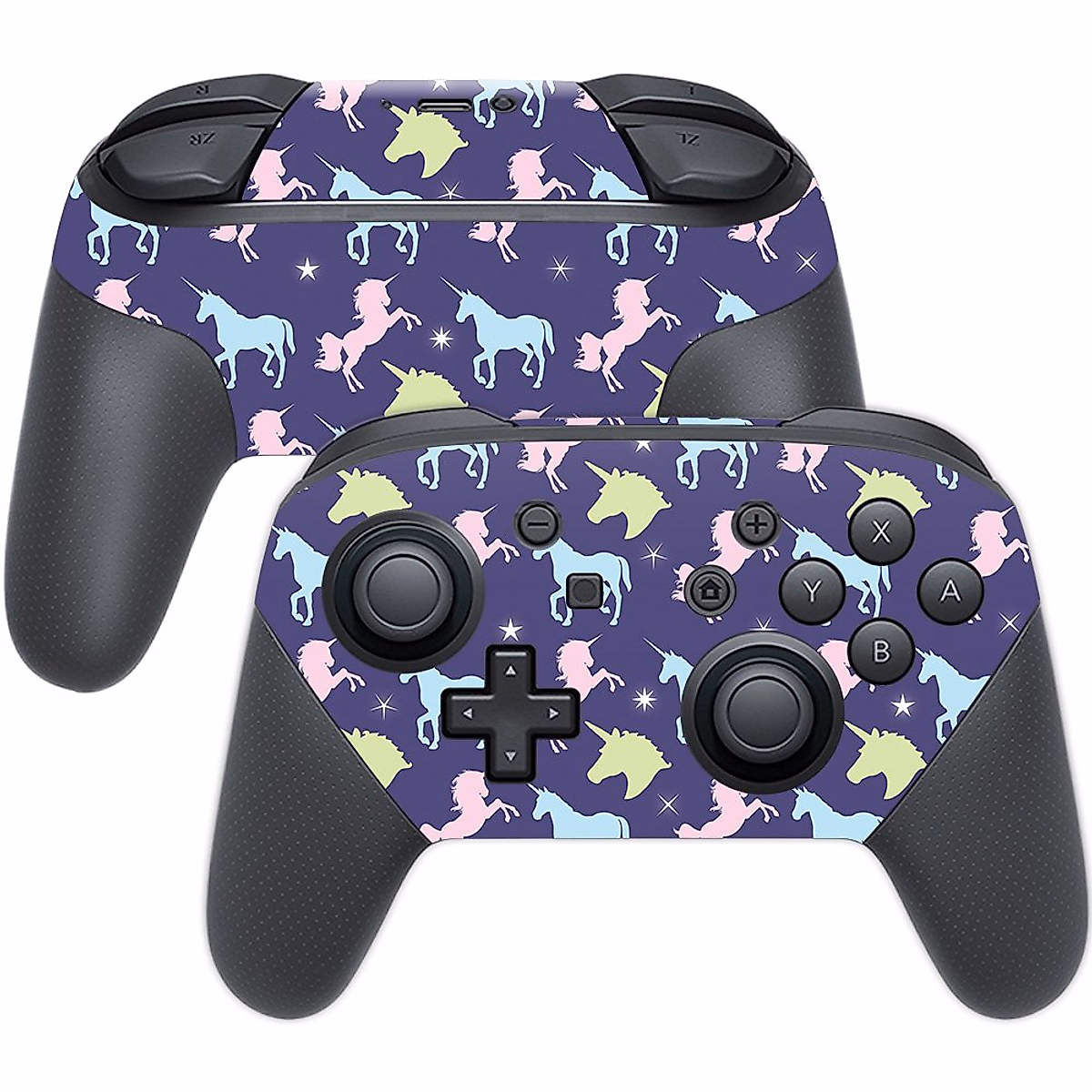 MightySkins Skin Compatible with Nintendo Switch Pro Controller - Unicorn Dream | Protective, Durable, and Unique Vinyl Decal wrap Cover | Easy to Apply, Remove, and Change Styles | Made in The USA