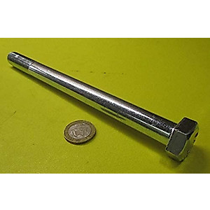 Grade 5 Zinc Steel Hex Bolts RH PT 5/8"-18 x 8.00" Length