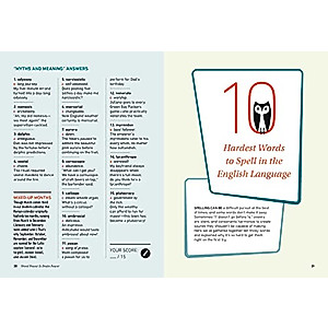 Reader's Digest Word Power Is Brain Power: More Than 100 Quick Quizzes and Fun Facts (Readers Digest Magazine)