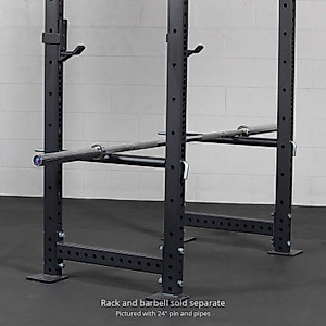 Titan Fitness 36 in. Pin and Pipe Safeties for T-3 and X-3 Series Bolt-Down Power Racks