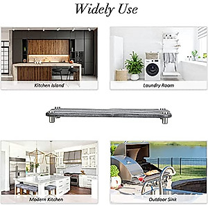 IEVEY Instant Dry Kitchen Sink Organizer Sponge Holder for Kitchen Sink, Under Sink Organizer with a Diatom Mud Base, Suitable for Sink Organizers in Kitchens, Bathrooms, Pantries