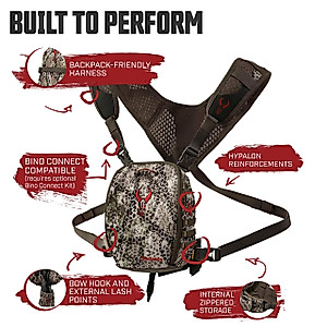Badlands Bino C - Binocular Chest Pack Harness for Compact Binos, Magnetic Closure, Approach