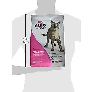 Nulo Adult & Kitten Grain Free Dry Cat Food With Bc30 Probiotic (Chicken, 5Lb Bag)
