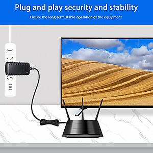 24V 1A Power Supply Adapter, Durable and Compatible with 100-240V AC to DC 24 Volt Power Cord and Plug, 5.5x2.5mm/2.1mm Switching Charger 24vdc 1amp 50/60hz, 1000ma 800ma 600ma 500ma 400ma Available