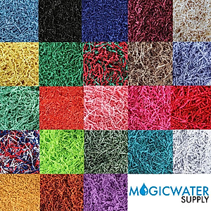 MagicWater Supply Soft & Thin Cut Crinkle Paper Shred Filler (1 LB) for Gift Wrapping & Basket Filling - Lavender