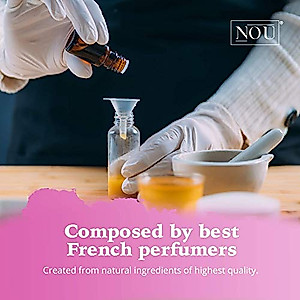 NOU Cherry Blossom Perfume – Floral Perfume with Sweet Fruity Notes – Natural Perfume for Women with Essential Oils – Fresh Smelling Perfume Cherry Blossom Perfume for Women – 1.7 fl oz EDP