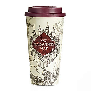 Paladone Marauder’s Map Travel Mug-Officially Licensed Harry Potter Merchandise | Amazon Exclusive