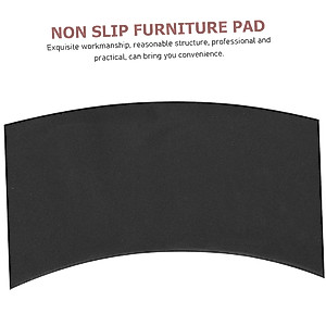 Zerodeko Anti-Slip Mat for Recliner Rubber Gripper Pad Pads for Swivel Chair Rubber Furniture Gripper Pad Recliner Rubber Pad Non Slip Furniture Pads Furniture Stoppers Round Floor Chair