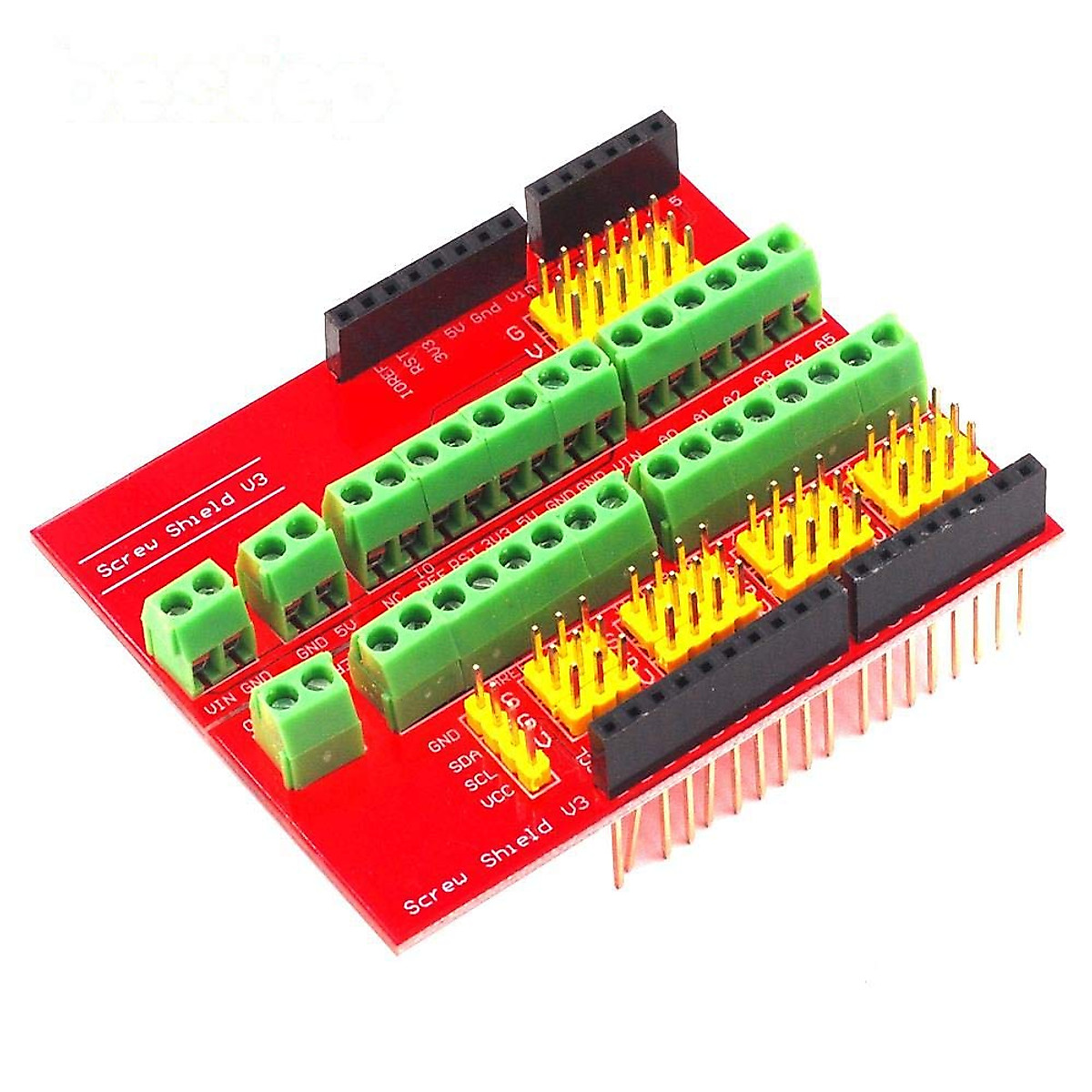 Screw Shield V1 Terminal V3 Expansion Board is Compatible UNO R3 Interactive Media Moudle for Arduino