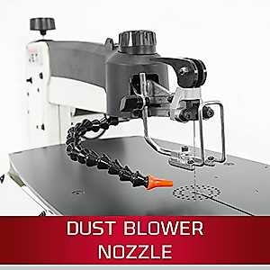 JET JWSS-22B, 22-Inch Scroll Saw with Foot Switch, 120V 1PH (727200B)