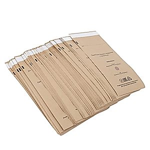 100Pcs Nail Tool Self Sealing Pouch, Professional Self Sealing Nail Art Cleansing Bag for Nail Beauty 100x200mm / 3.9x7.9inch