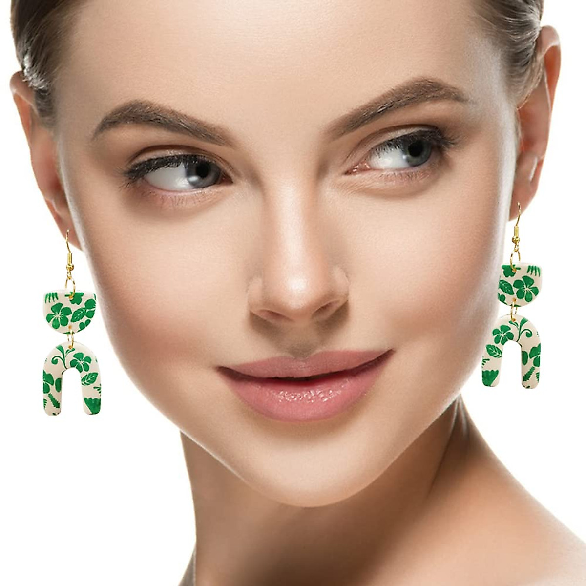 112 PCS Polymer Clay Cutters Set, findTop Silk Screen for Polymer Clay, Polymer Clay Cutters Tools for Making Earrings and DIY Crafts